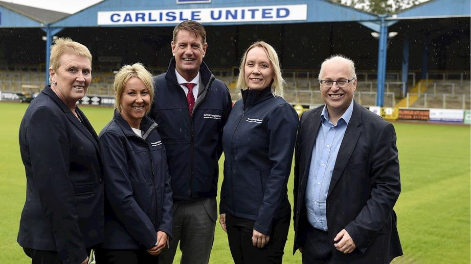 Proud sponsors of Carlisle United’s Warwick Road End Stand